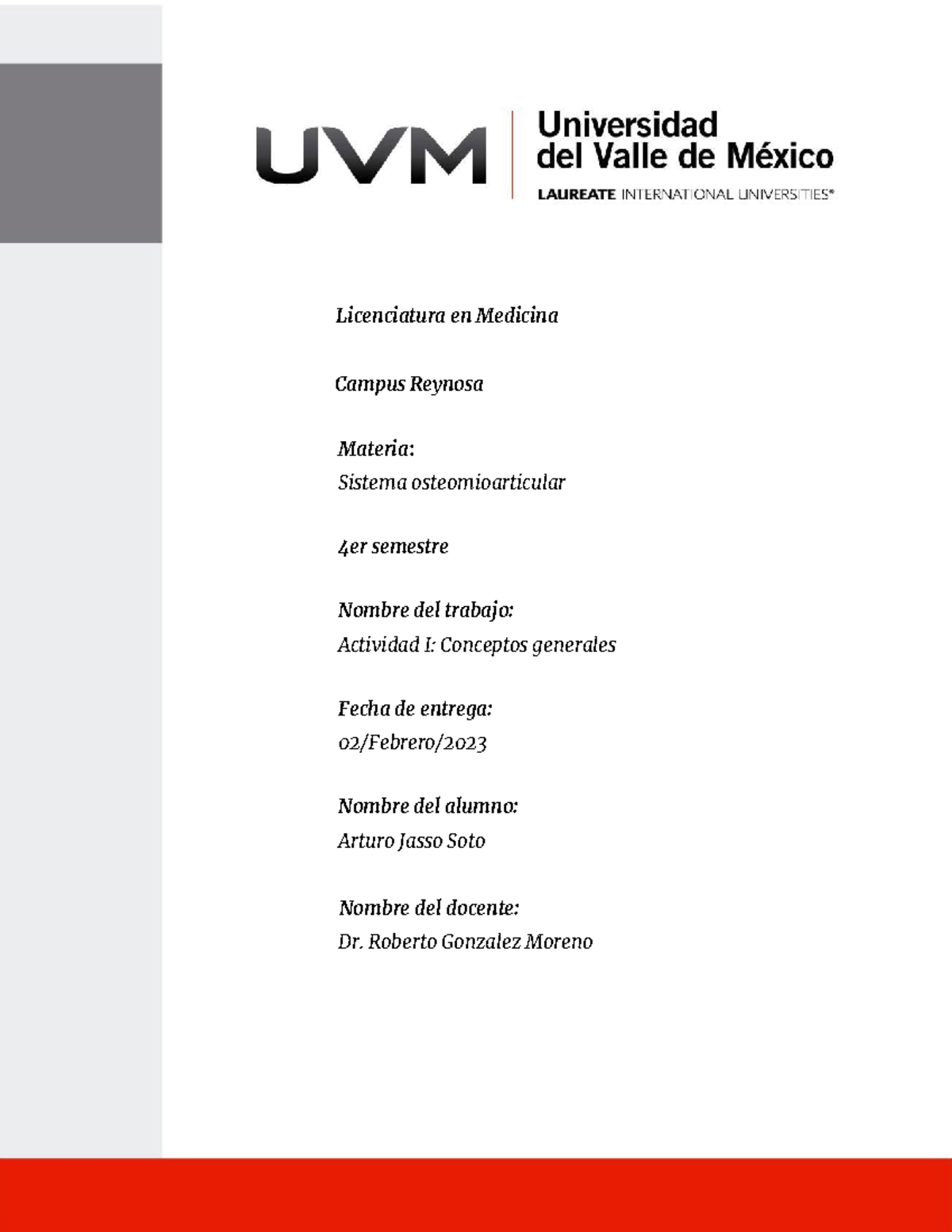 Actividad I-SOMA-AJS - mddd mdmdd - Licenciatura en Medicina Campus ...