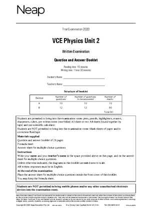 Unit 3 AOS2 Revision - Unit 3 AOS2 Biology study notes - Unit 3 How do ...