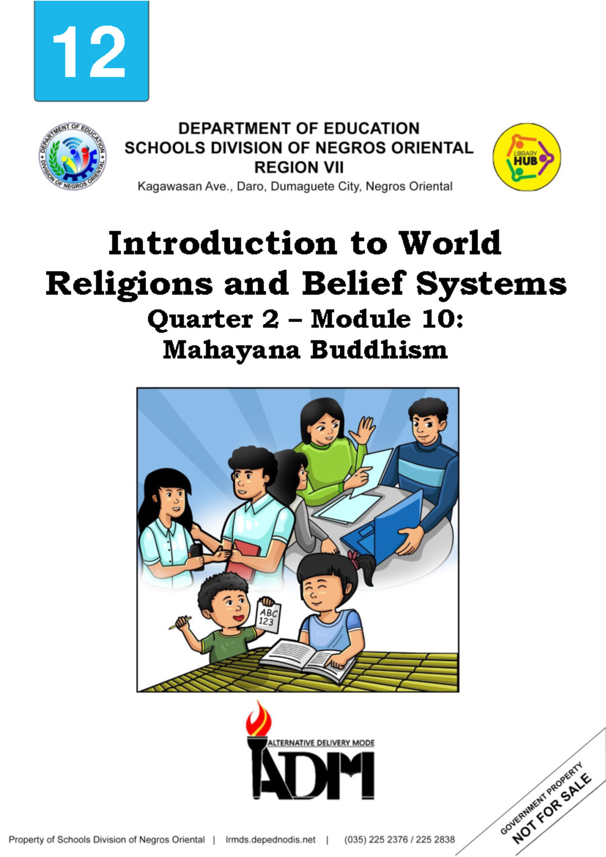 Introduction to World Religions and Belief Systems (GR12) – Mahayana ...