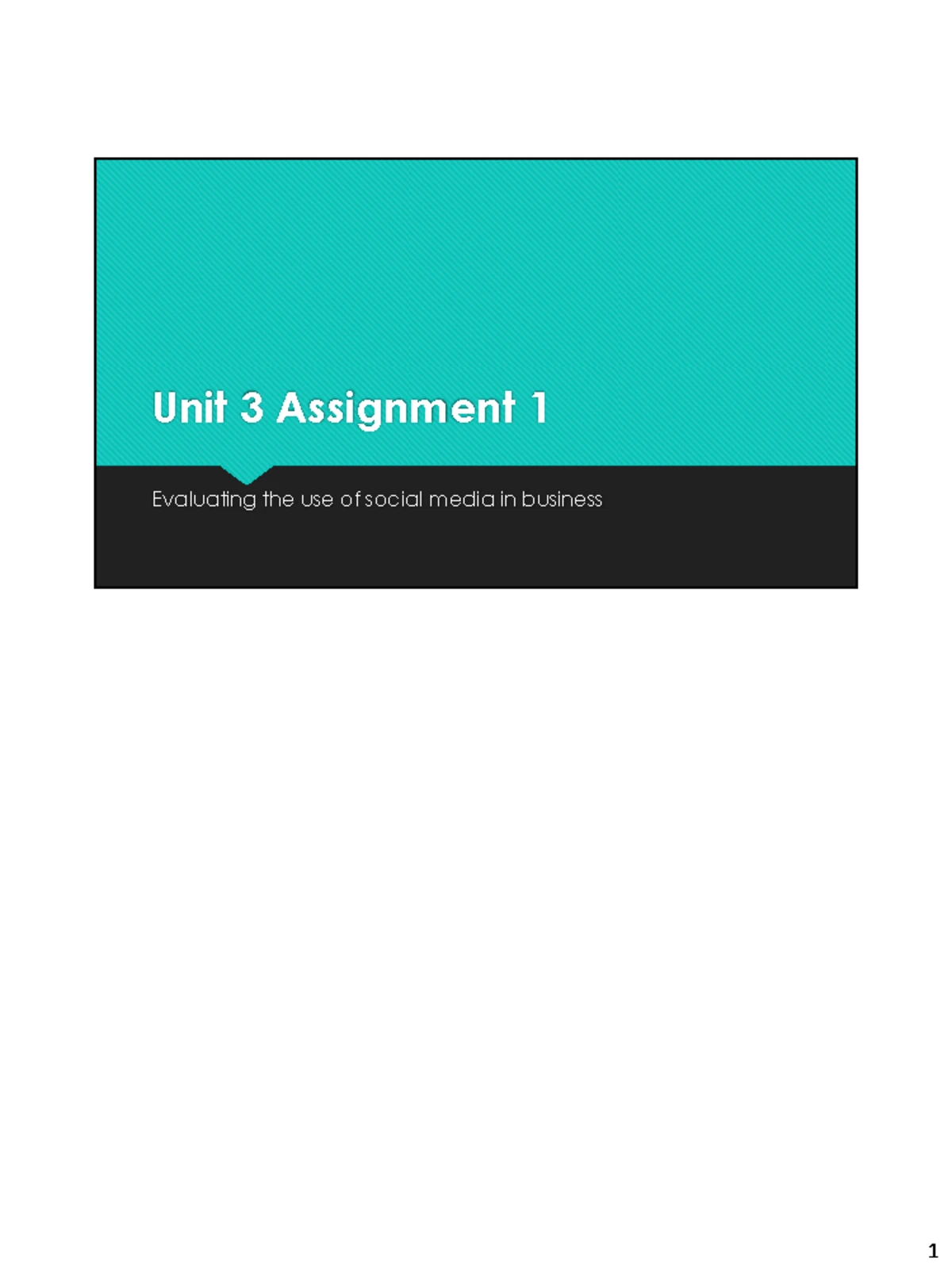 Assignment 2 notes - Unit 6 Assessment 2 Plan of Assignment Lesson 1 Wk ...