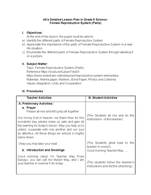 Explicit Lesson PLAN IN Grade 2 - EXPLICIT LESSON PLAN IN GRADE 2 ...