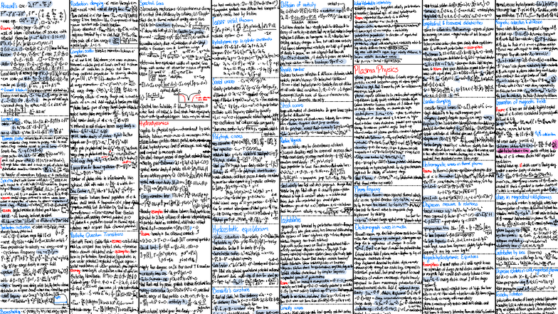 Cheat Sheet: Theoretical Astrophysics Concepts and Equations - Studocu