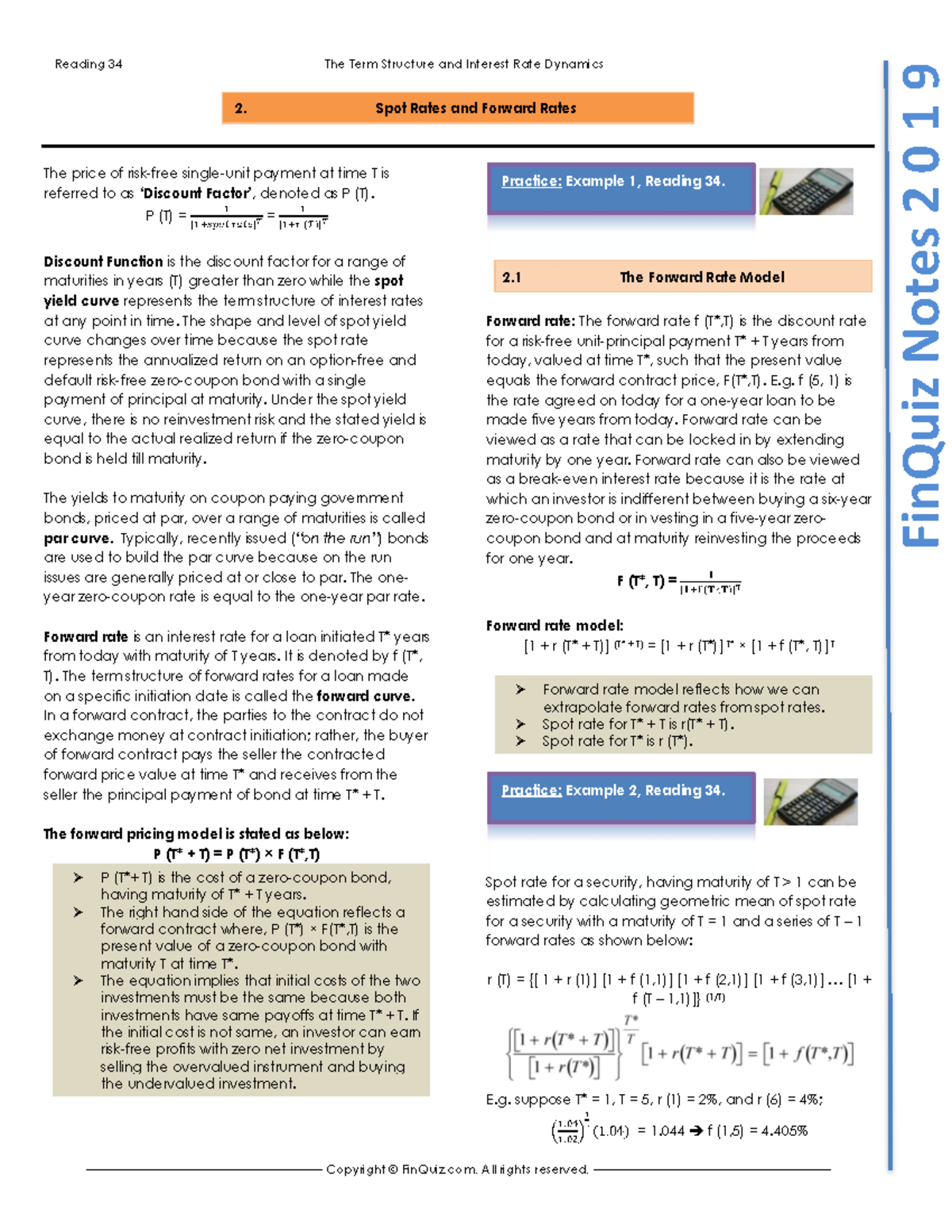 CFA Fixed Income: Understanding Term Structure & Interest Rate Dynamics ...