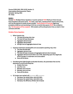 Intermediate Microeconomics Problem Set: Price Elasticity of Demand - Sumit Joshi Intermediate ...