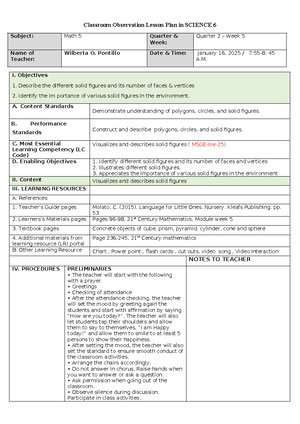Matatag-DEMO-LP math - for demo teaching - Lesson Plan in Math 4 ...
