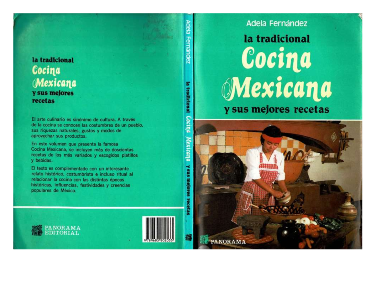 Adela Fernández La Tradicional Cocina Mexicana y Sus Mejores Recetas ...