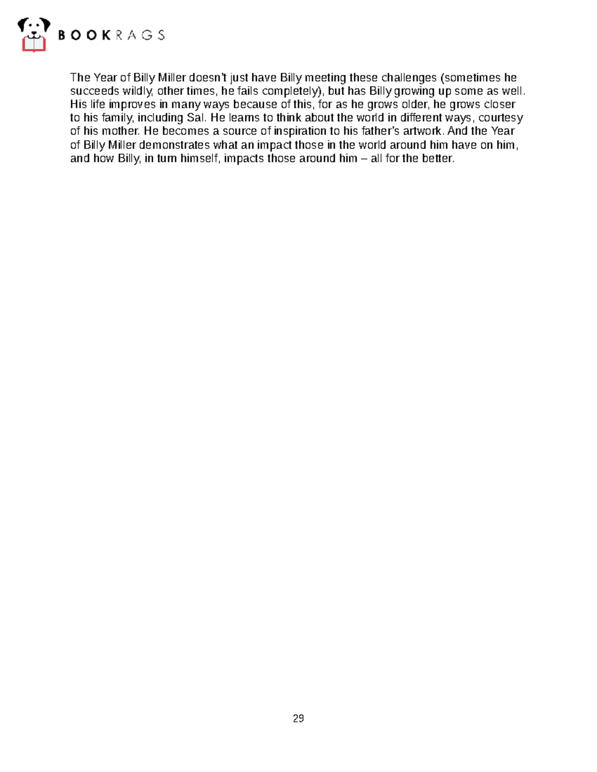 The-year-of-billy-miller-studyguide 29 - The Year of Billy Miller doesn ...
