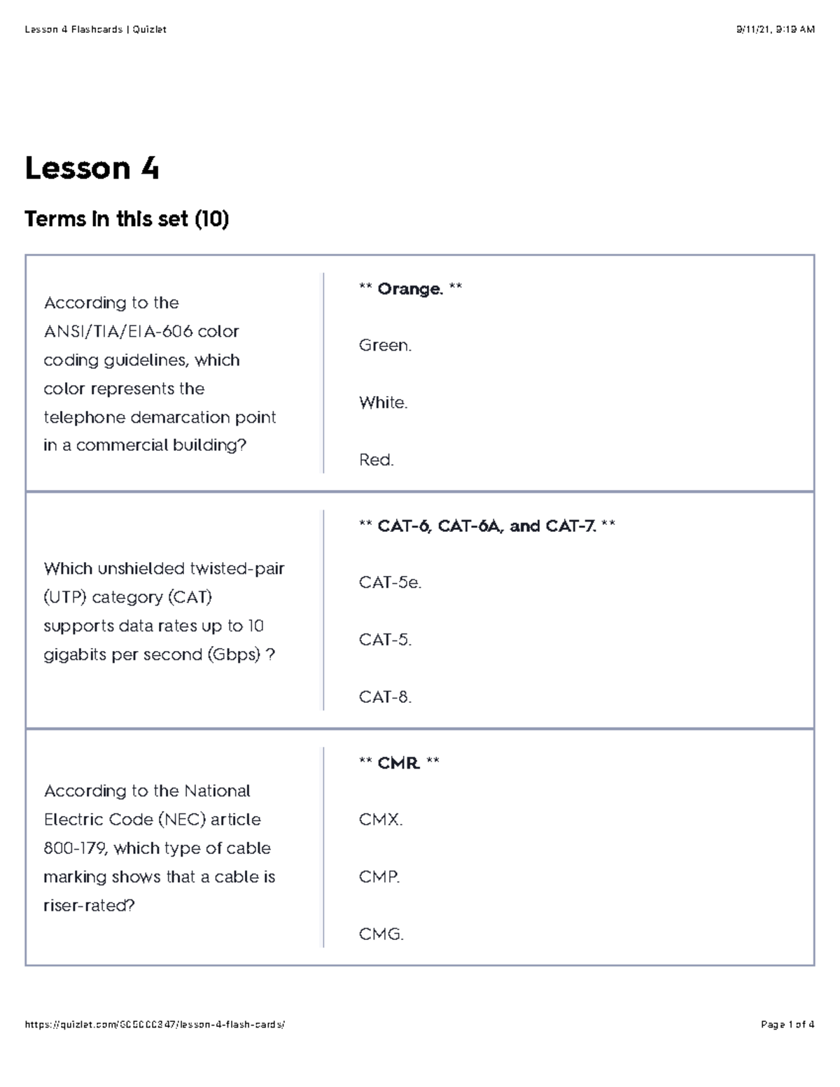 Lesson 4 Flashcards Quizlet - Lesson 4 Terms in this set (10) According ...