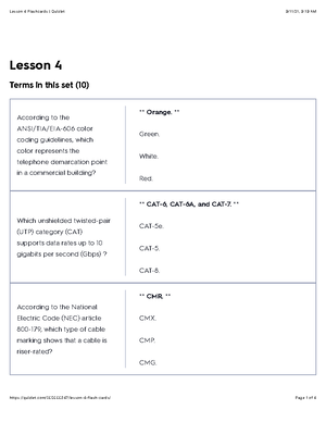 Lesson 3 Flashcards Quizlet - Lesson 3 Terms in this set (10) When troubleshooting a missing ...