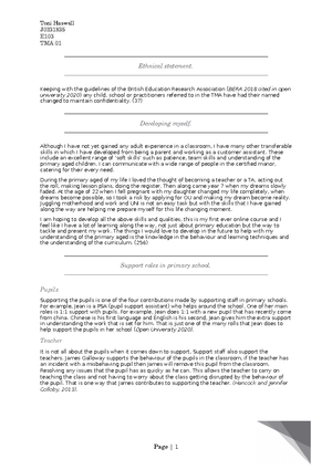 TMA 01 - This assignment relates to Study Topics 1, 2 and 3. You can ...