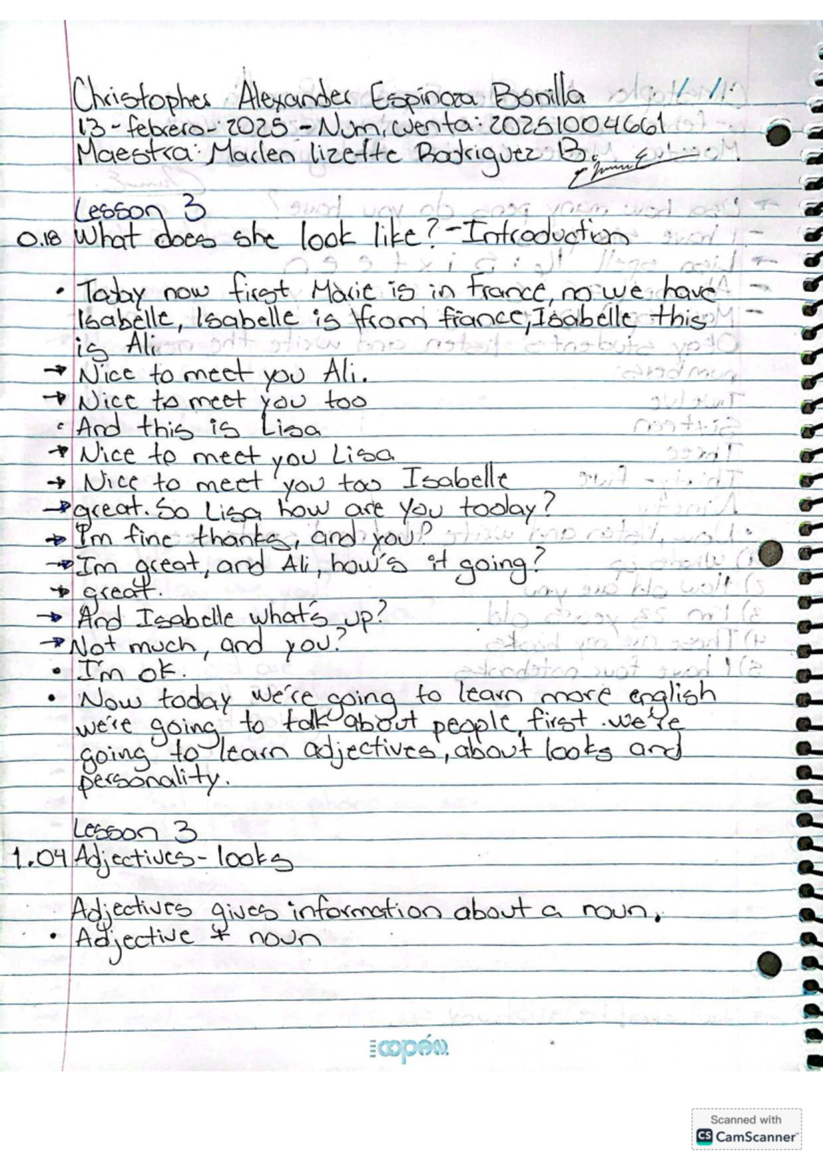 Lesson 3: Describing People - Adjectives & Personality (ENG 101) - Studocu