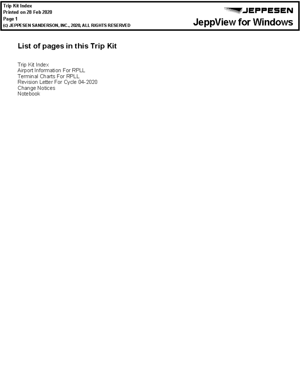 RPLL - Detailed Airport Information and Charts for Manila - Studocu