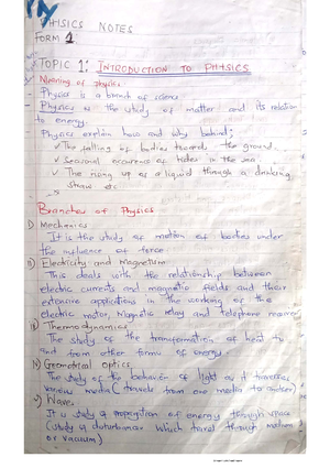 Biology form 4 notes - Summary Klb 58907 - BIOLOGY FORM 4 NOTES ...