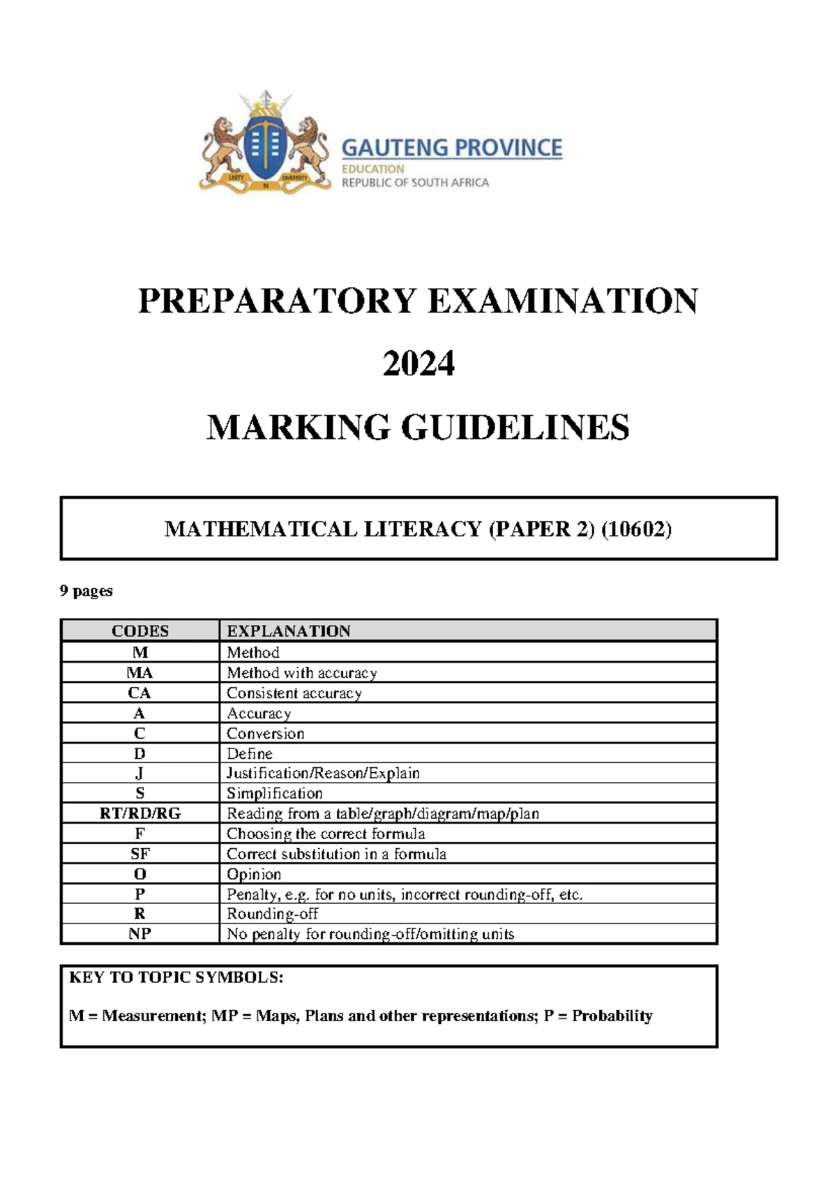 Mathematics Gr11 Exam P2 Past Papers Organized by Topic - Studocu