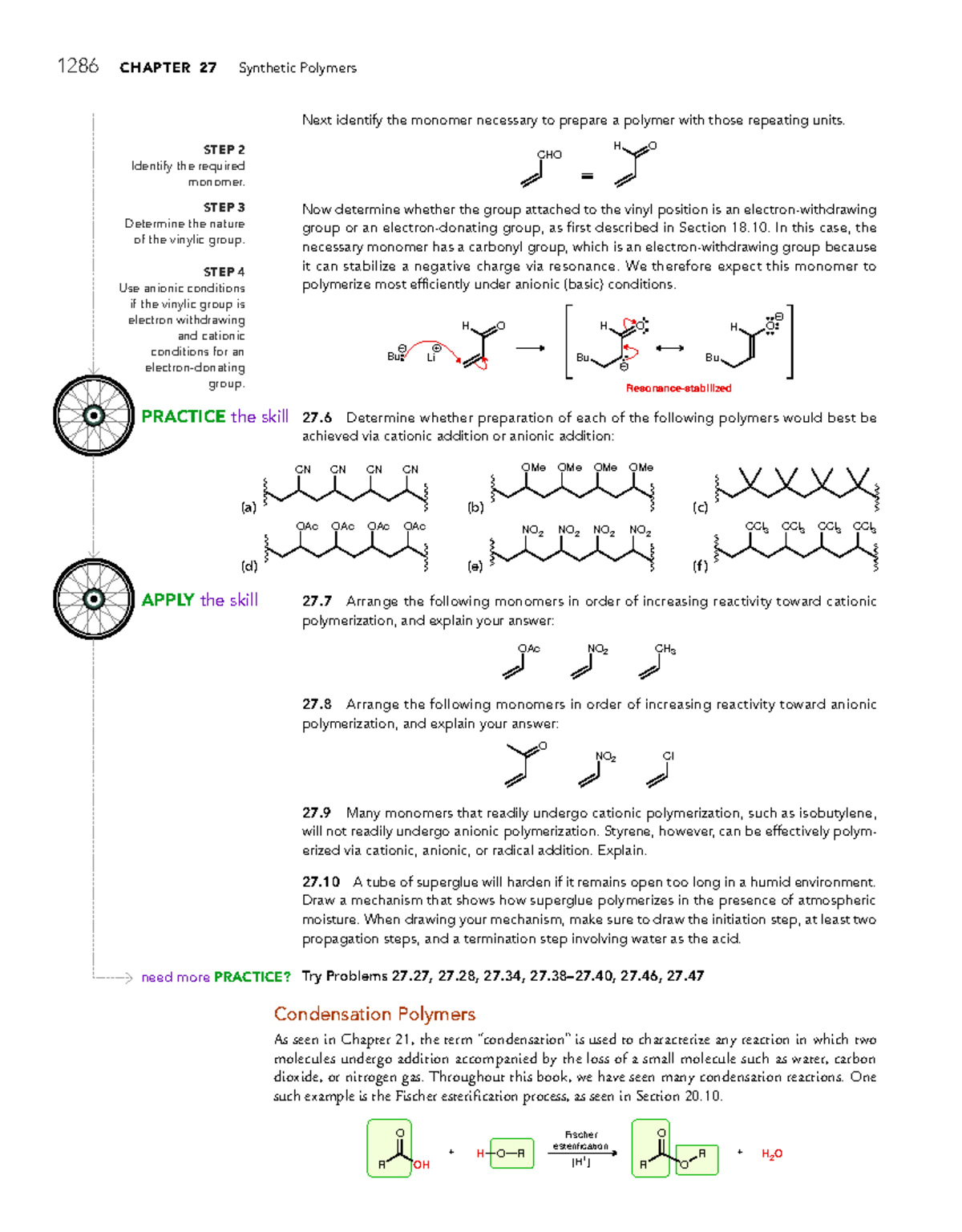 1286 CHAPTER 27 Assignment 1: Synthetic Polymers Exploration - Studocu