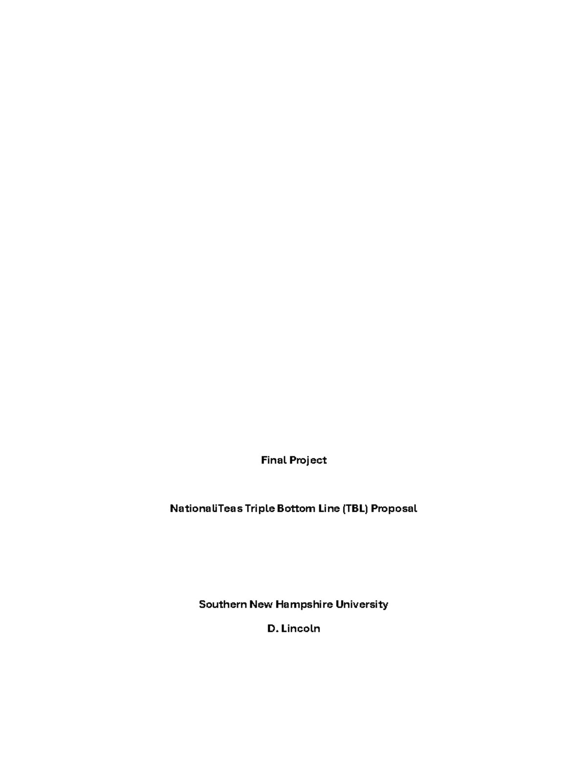 Final Project - Use as template do not copy - Final Project ...