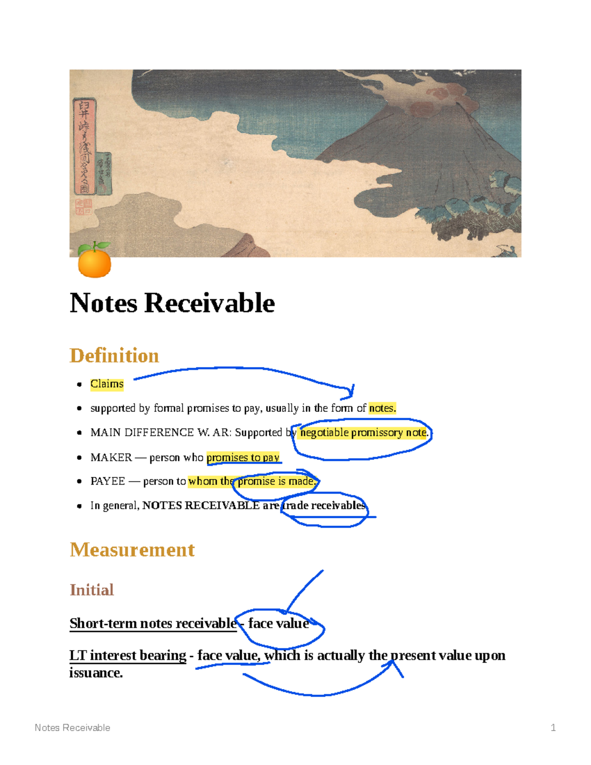 Accounting for Notes Receivable: Amortization Table Prep & Concepts ...