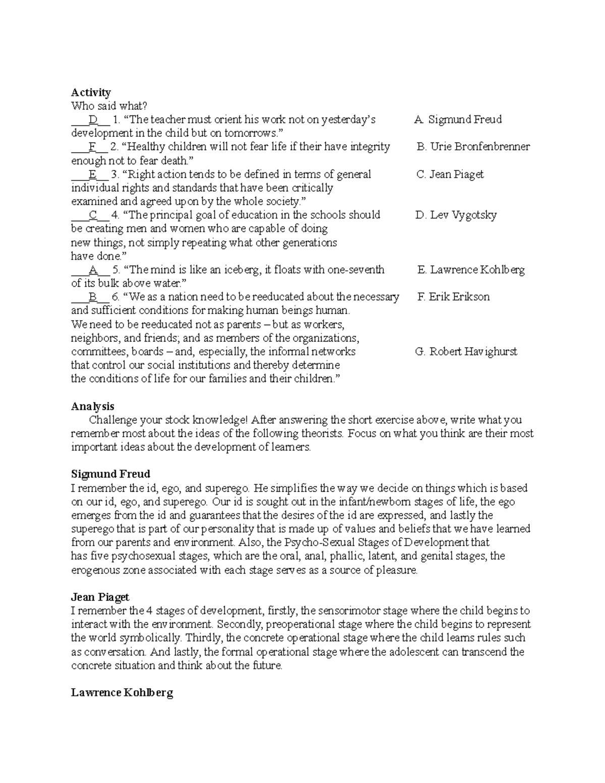 (FLCT Module 3) - Facilitating Learner Centered-Teaching - PangSU - Studocu