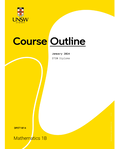 MATH1231 - UNSW Sydney - Mathematics 1B - Studocu