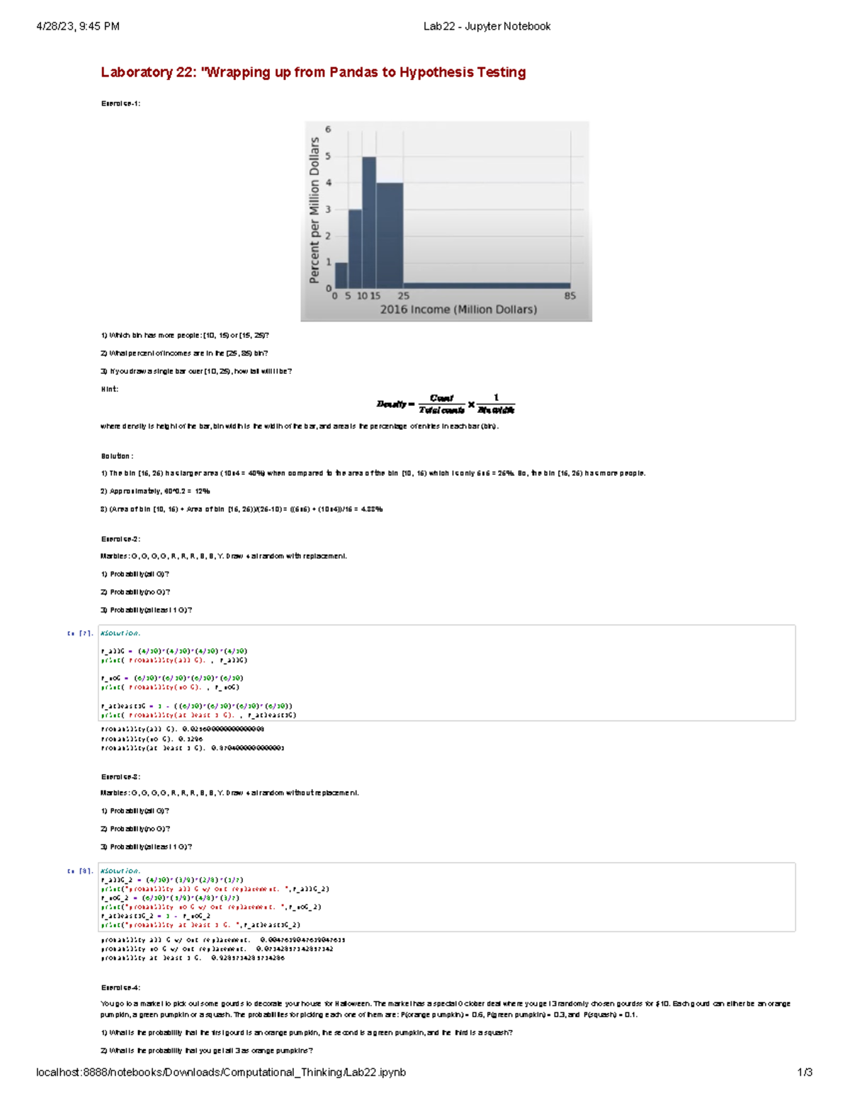 Lab22 - Jupyter Notebook- Study - 4/28/23, 9:45 PM Lab22 - Jupyter ...