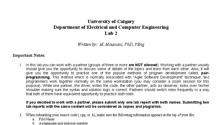 ENSF 614 - Lab 2 - F2025 - Pair Programming & Inheritance Concepts ...