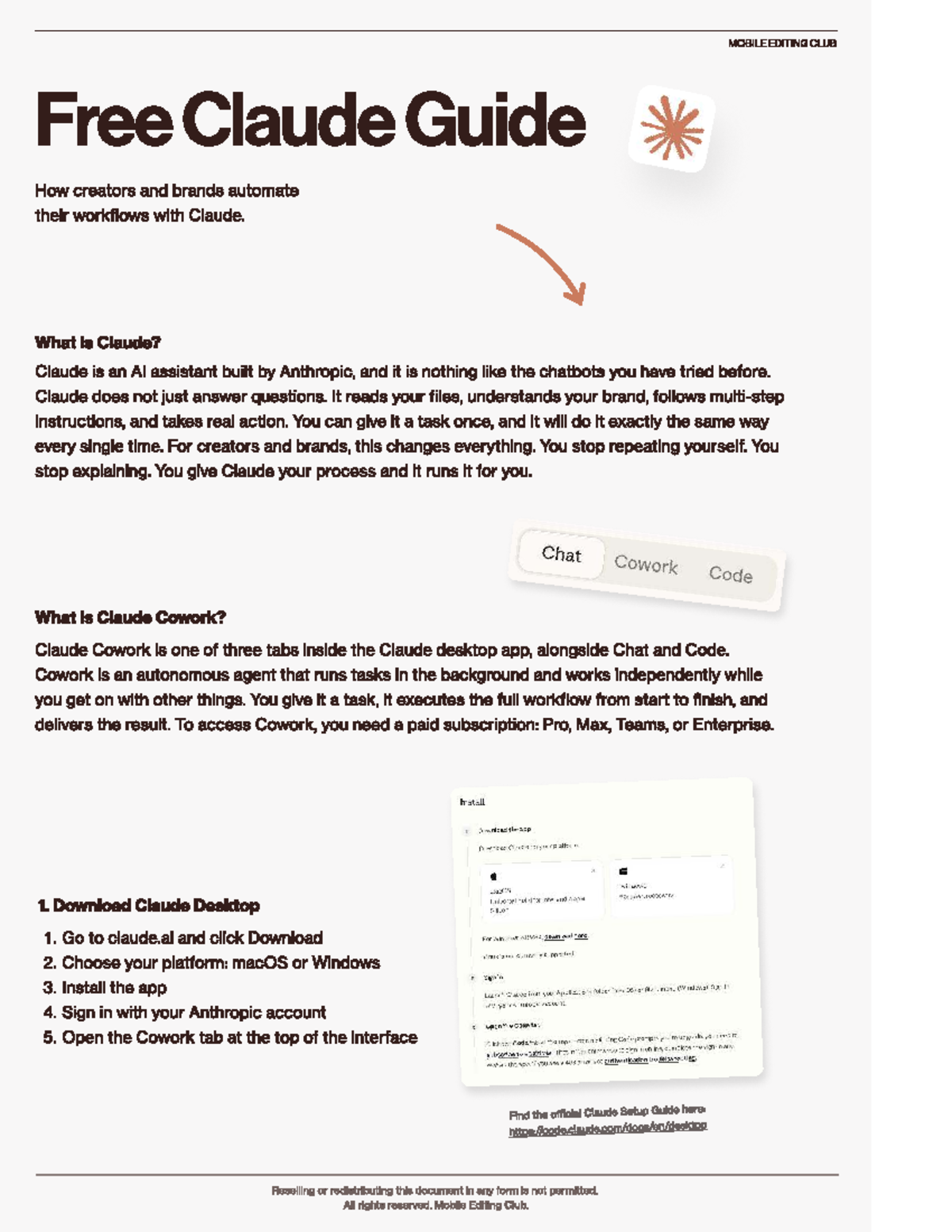 MEC 101: Free Guide to Automating Workflows with Claude AI - Studocu