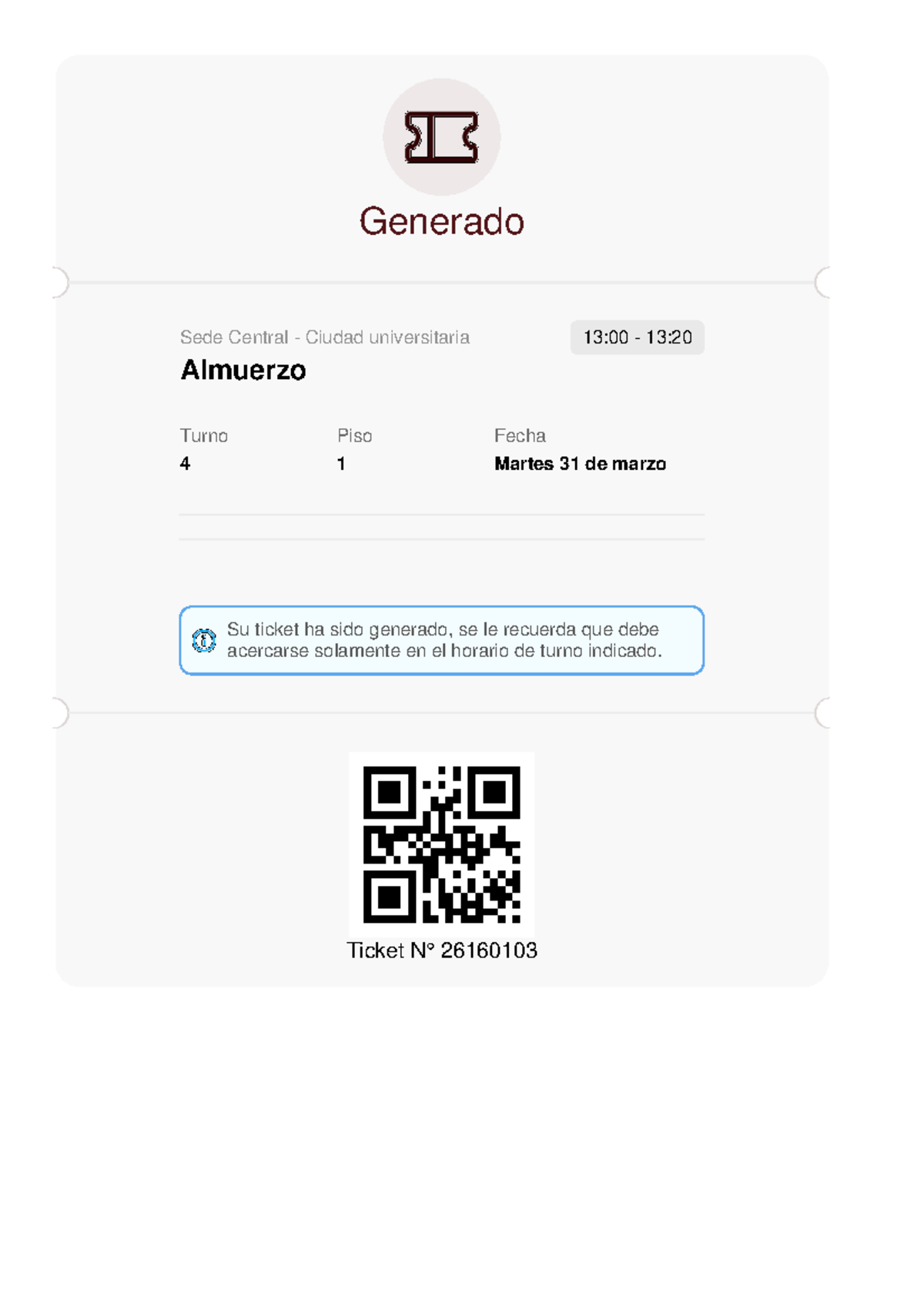 Ticket Comedor-1774965804131 - pre san marcos - Generado Sede Central ...