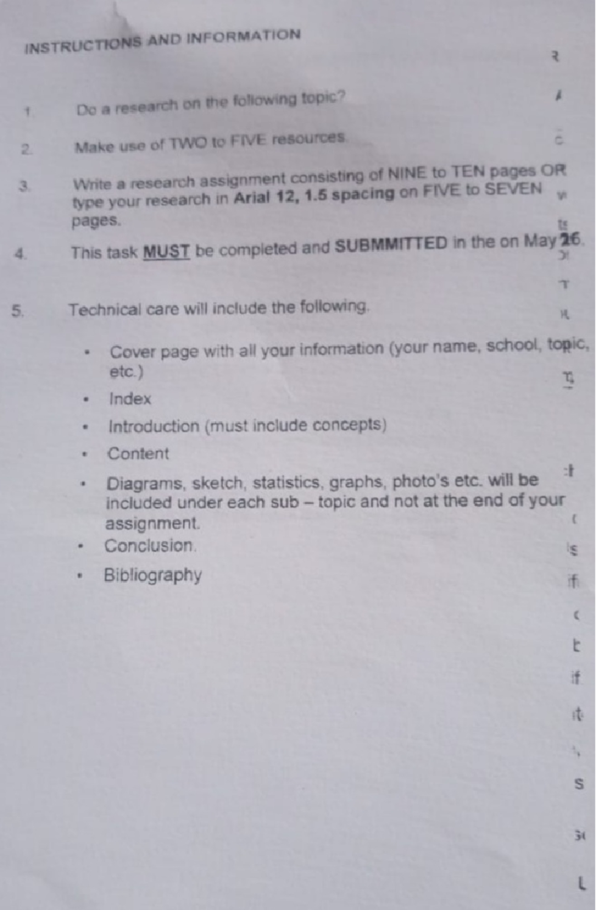 Research Assignment Guidelines: Format, Structure & Submission Details - Studocu