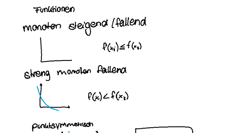 Formelsammlung WM - Funutionen monaton steigend (fallend streng moraten ...