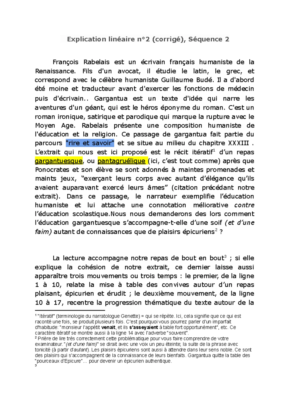 Pour un oui ou pour un non, le motif de la dispute analyse - Voici une ...