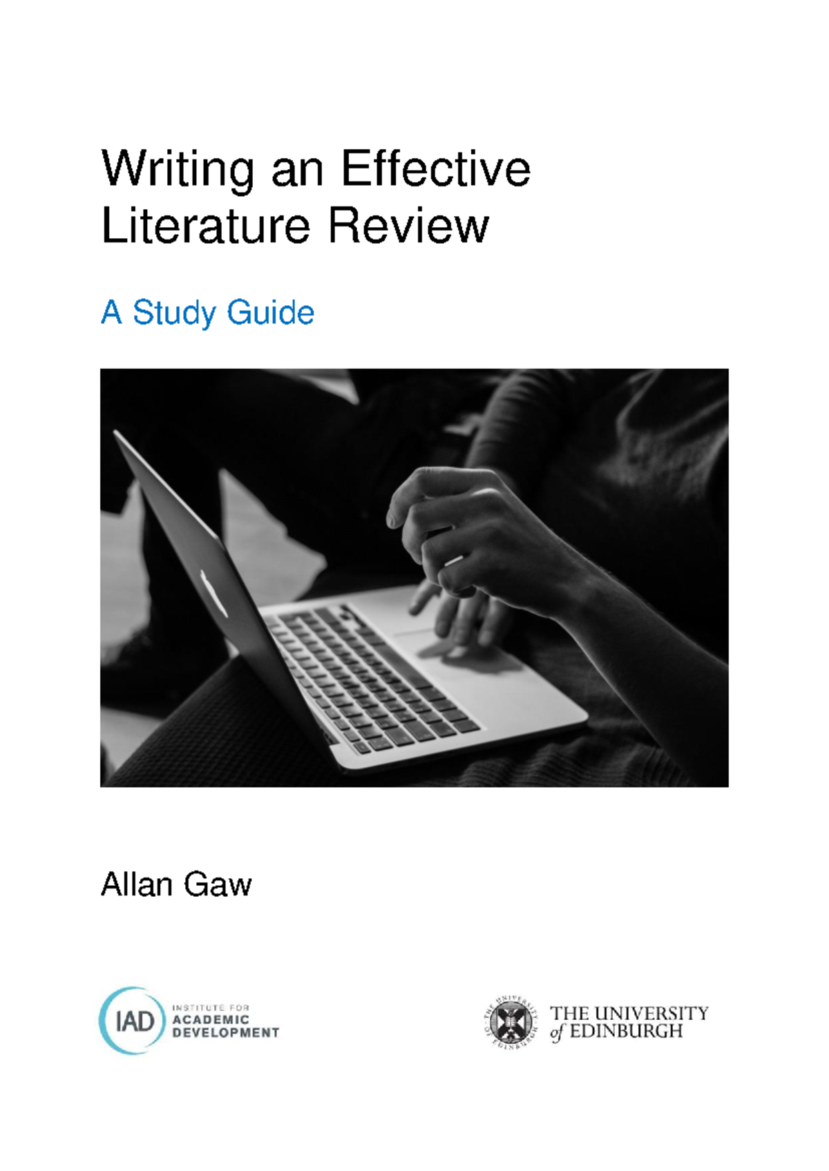 Study Guide: Writing an Effective Literature Review (ENG 101) - Studocu