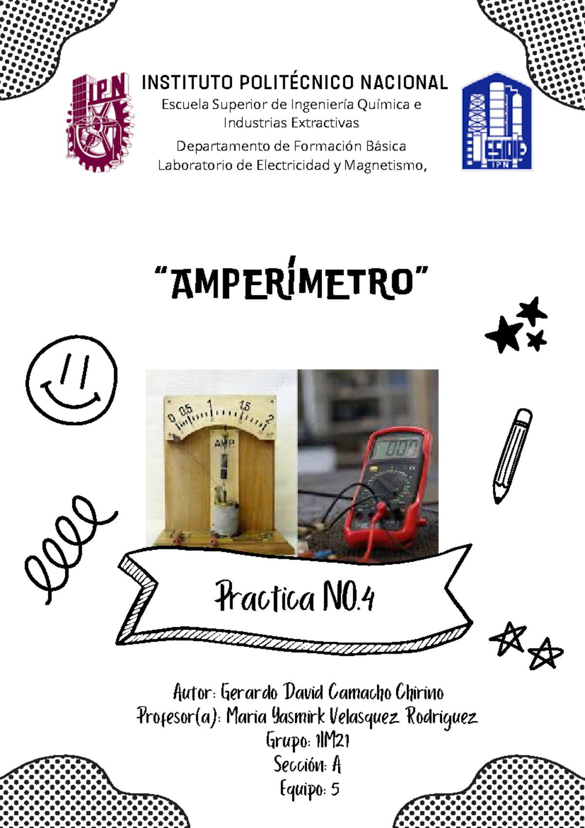 Portada de la practica 4 e y m - Octavo Enfermería quirúrgica ...