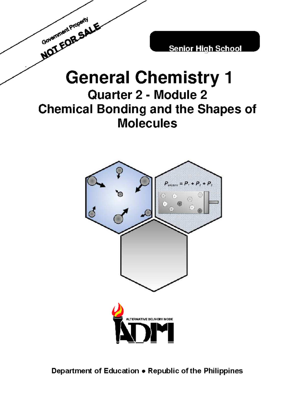 General Chemistry 1 Q2 Module 2: Chemical Bonding & Molecular Shapes ...