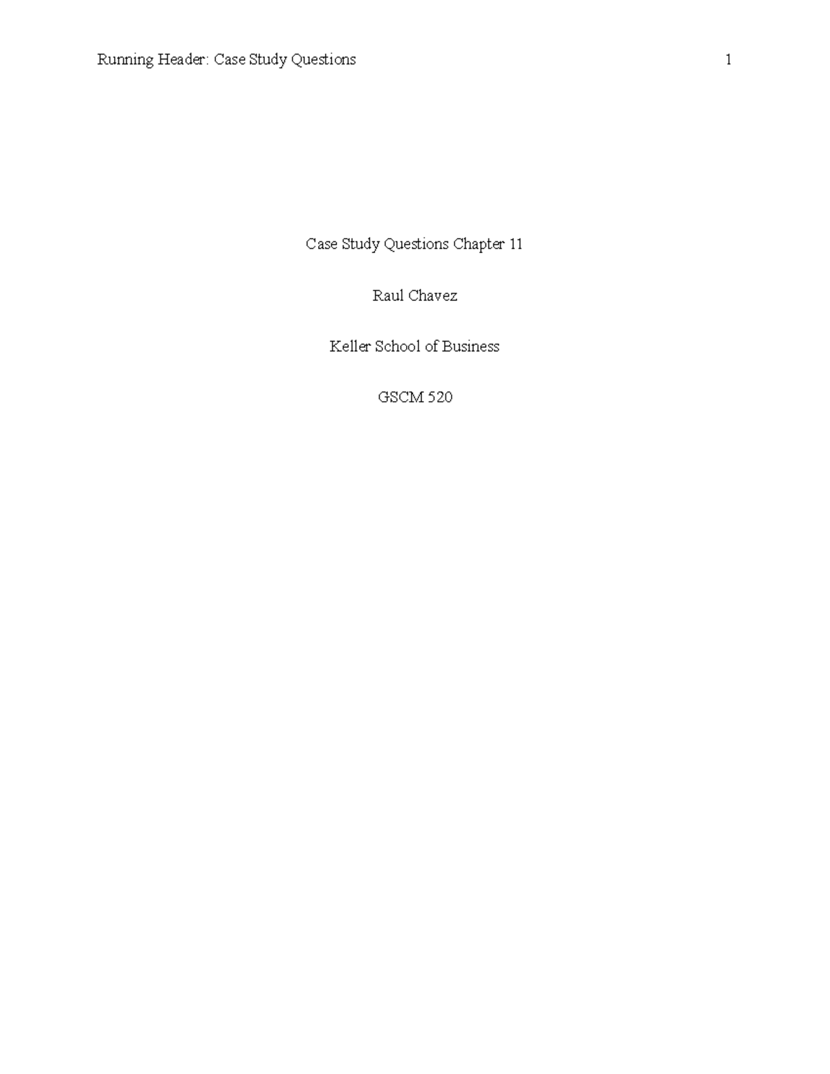 GSCM 520 Case Study: Inventory Management Analysis at Big 10 Sweaters - Studocu