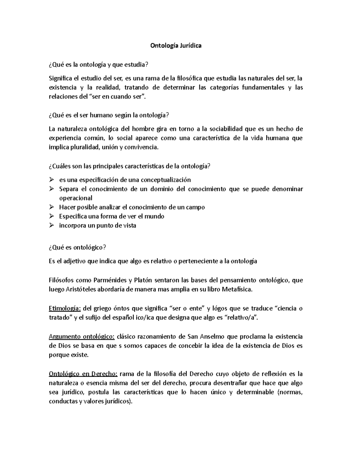 Ontología Jurídica - Ontología Jurídica ¿Qué es la ontología y que ...