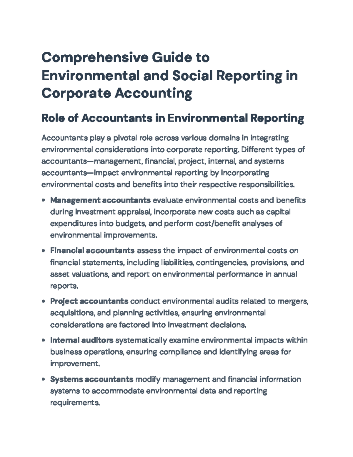 Comprehensive Guide to Sustainability Reporting: GRI Standards & CSR ...