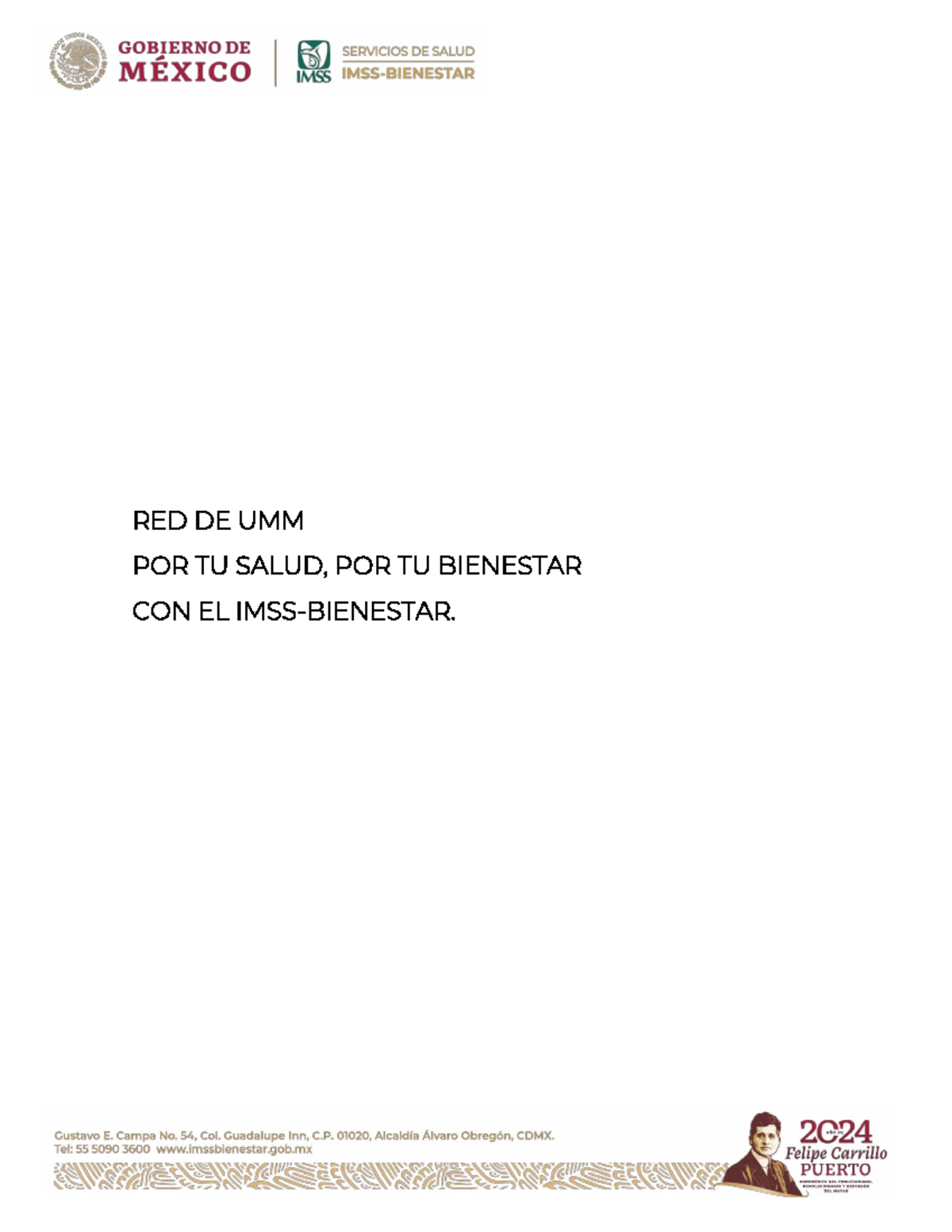 Lineamientos para la Estrategia RED UMM: Salud y Bienestar - Studocu