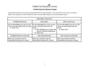 CYB 410 Module Three Activity Worksheet - CYB 410 Module Three Activity ...