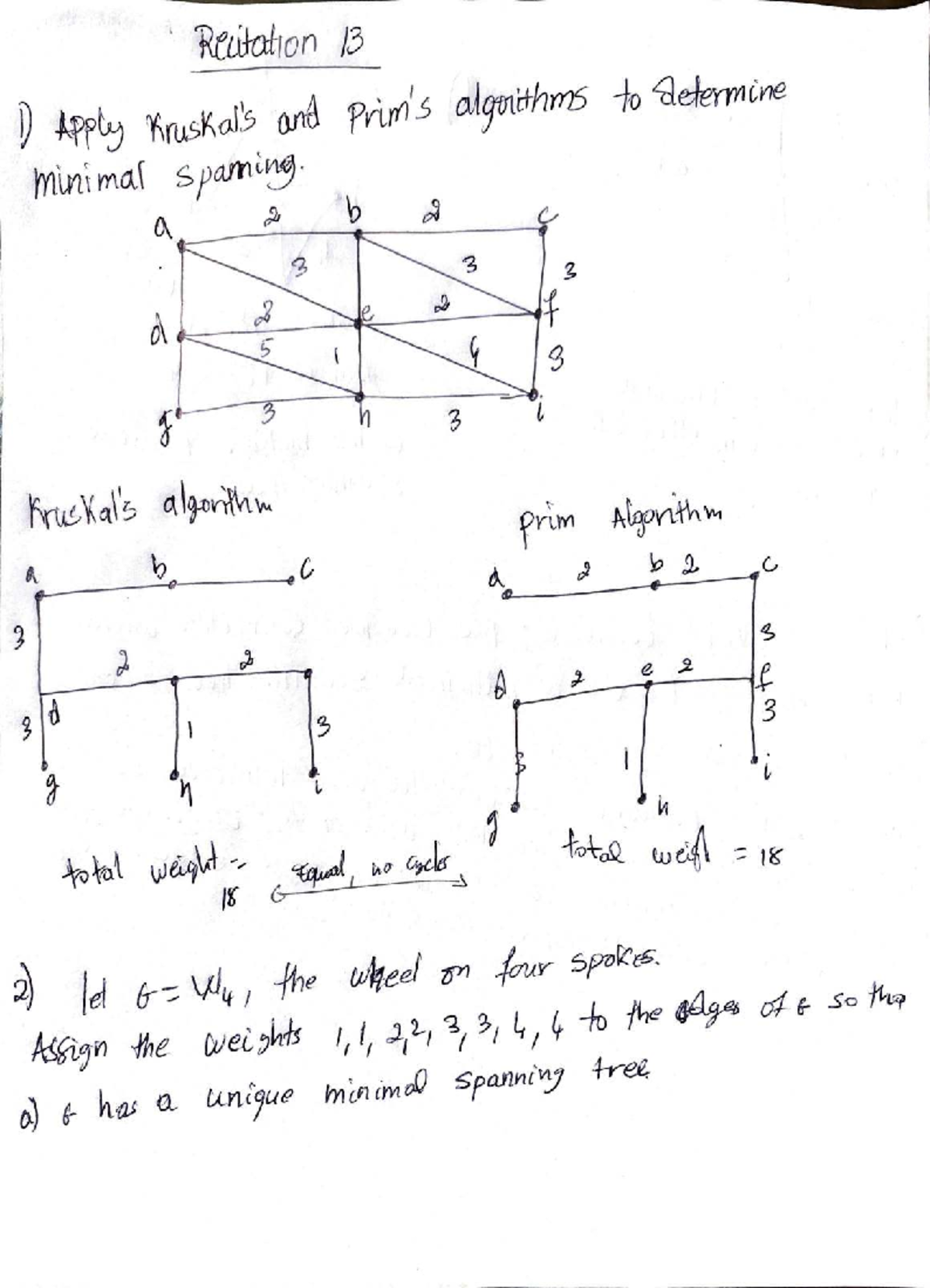Recital 13 - Course Practice Notes - Studocu
