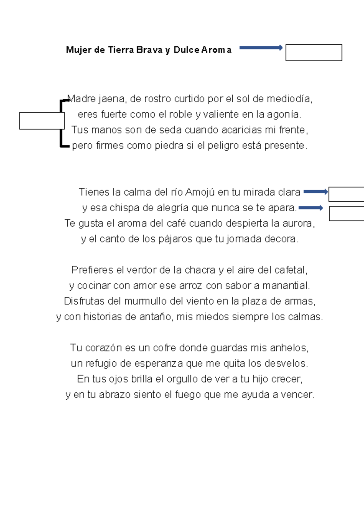 Poema A MAMA - BBBB: Celebrando la Fuerza y Dulzura Materna - Studocu