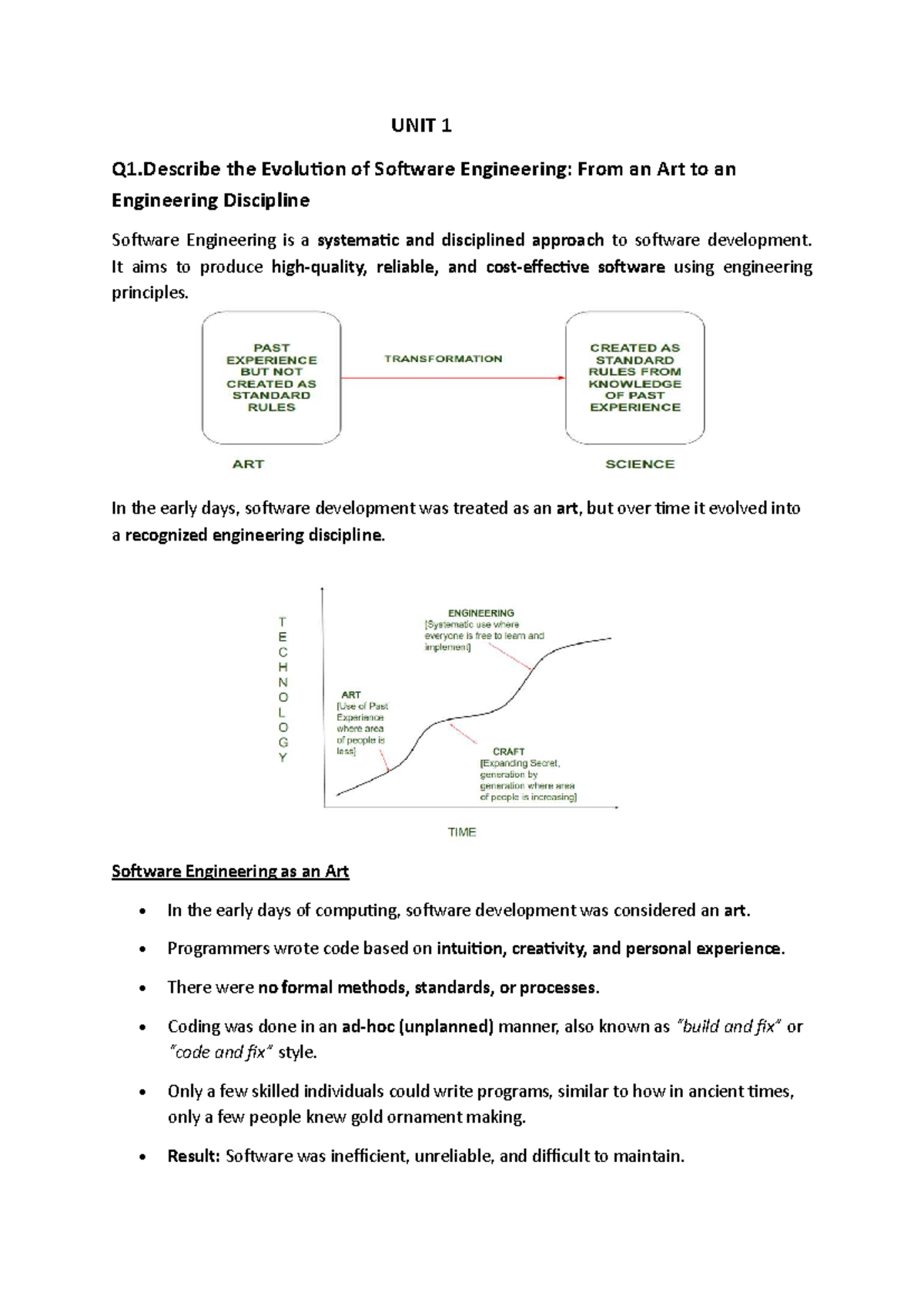 1-SE Models: The Evolution of Software Engineering from Art to ...