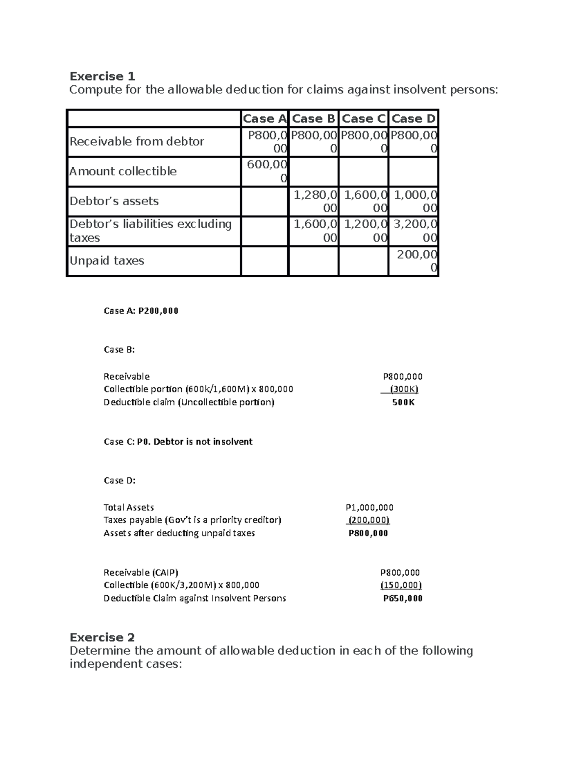 Chapter 3 - Allowable Deductions on Gross Estate Calculations - Studocu