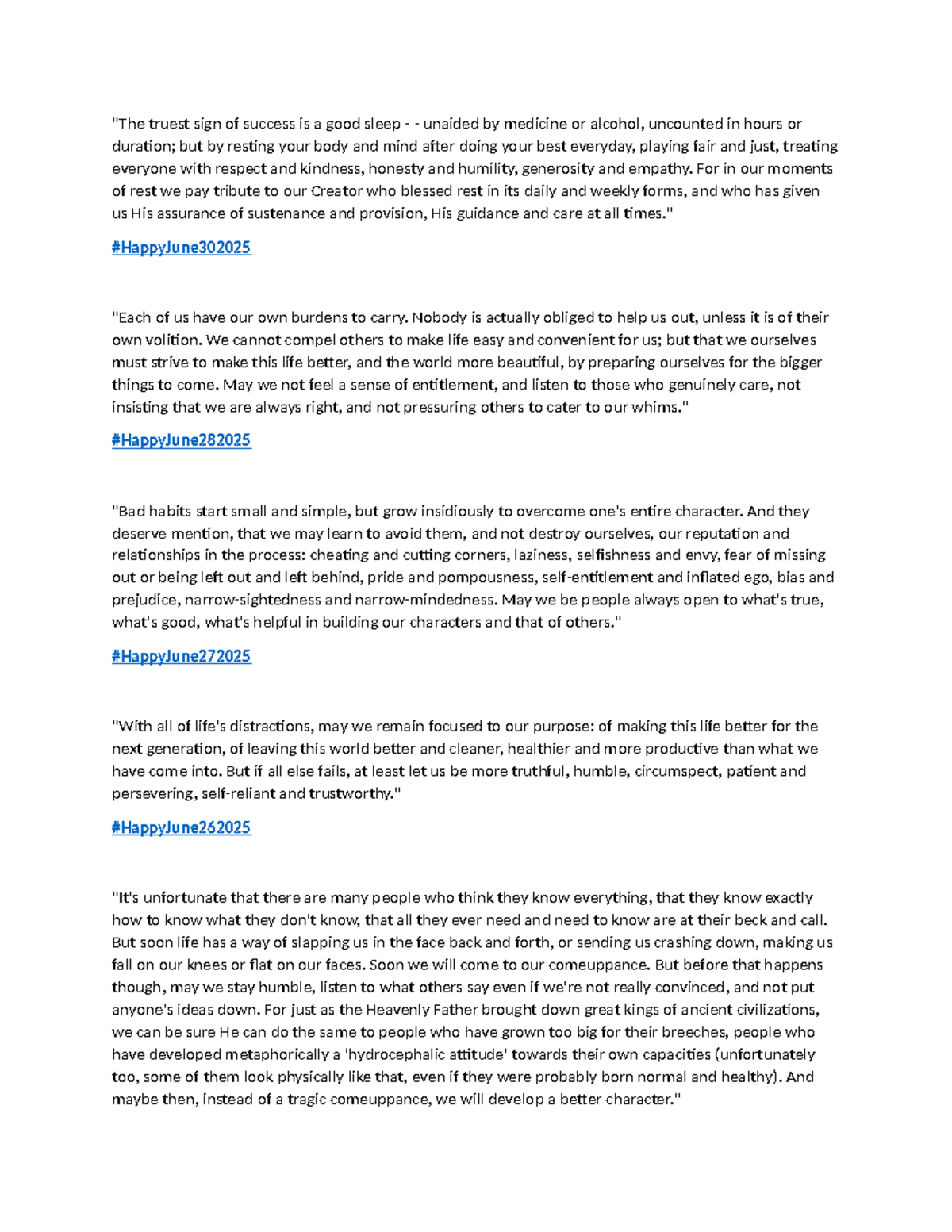 The True Sign of Success: Embracing Rest and Humility (Course Code: OS ...