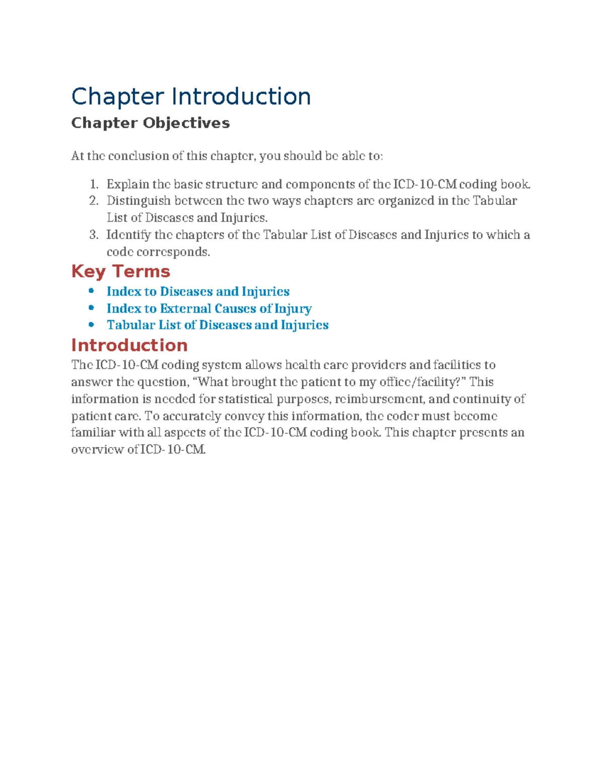 HIM 301 - Coding Assignment 3: ICD-10-CM Code Answers - Studocu