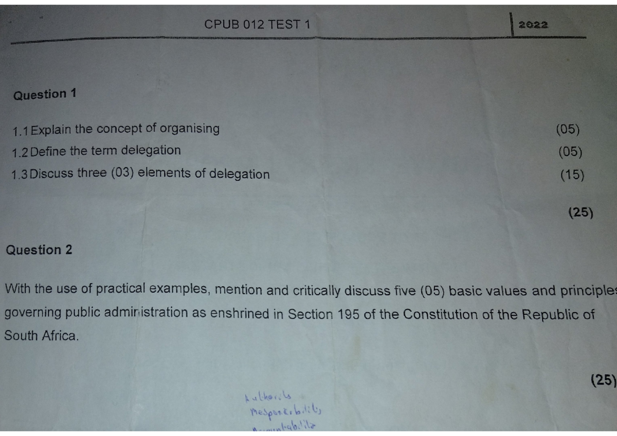 Title: CPUB012: Comprehensive Study Guide for Upcoming Assessment - Studocu