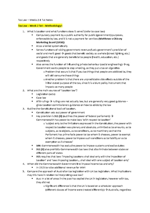 Tax Deductions Summary: Key Sections & Detailed Examples (s 8-1 ITAA97 ...