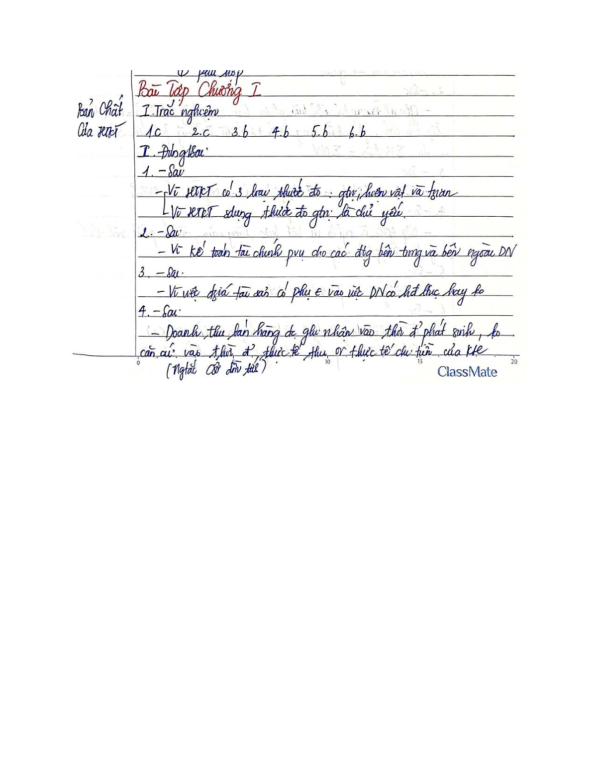 Bài Tập NLKT Chương I - Trắc Nghiệm và Giải Thích - Studocu