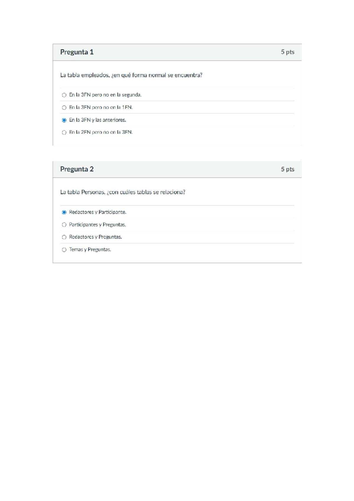 TP2 Int2 - Preguntas y Respuestas sobre Relaciones en Bases de Datos - Studocu