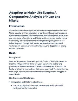 [Solved] how to structure a report to show how health and social care ...
