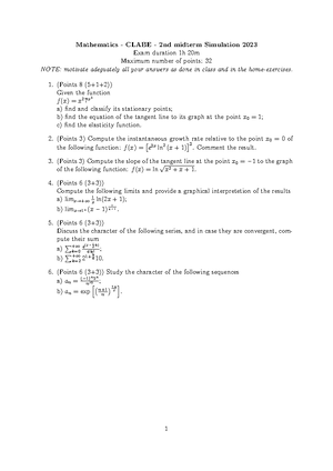 TOLC-I - TOLC-I - SAMPLE TEST English TOLC–I Edizioni CISIA cisiaonline ...